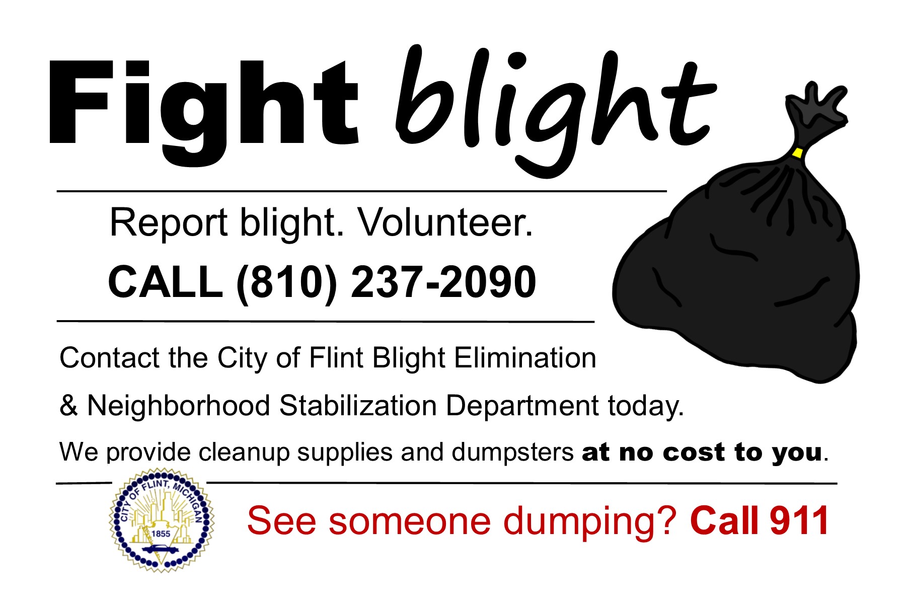 Mayor Neeley announces campaign to fight blight - City of Flint