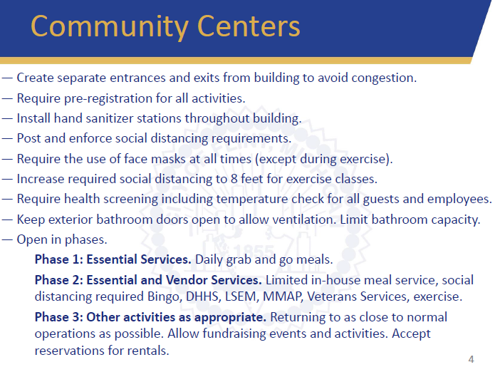 Blue Ribbon Task Force releases recommendations for reopening the city ...