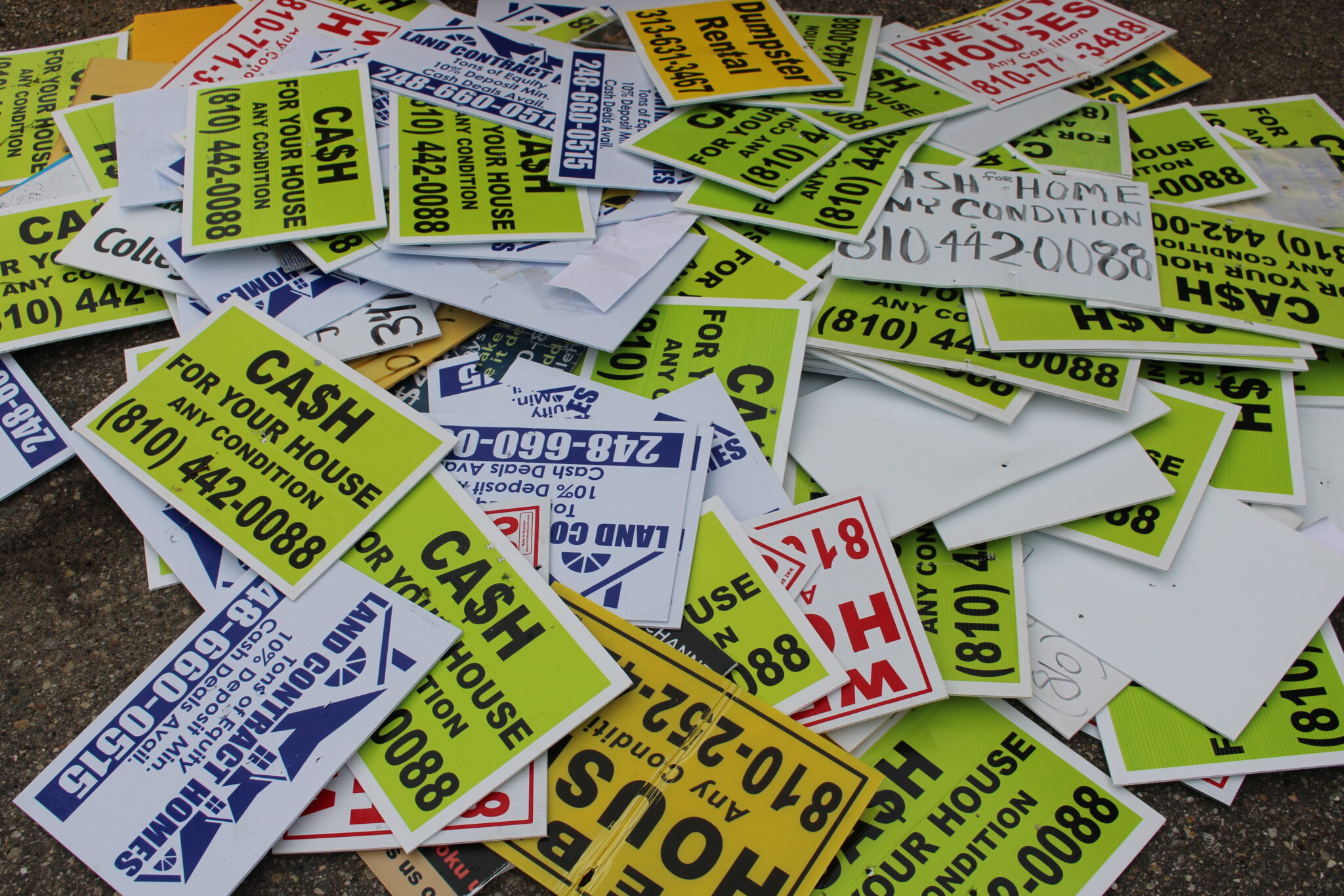 City of Flint Removes Illegal Signs as Part of Ongoing Blight ...
