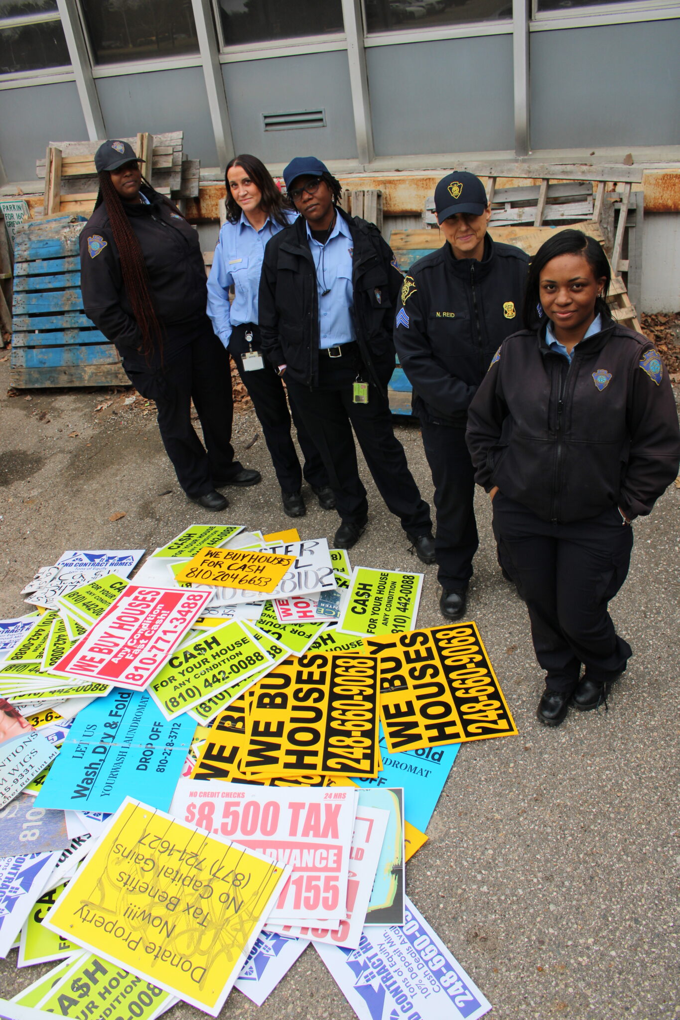 City of Flint Removes Illegal Signs as Part of Ongoing Blight ...